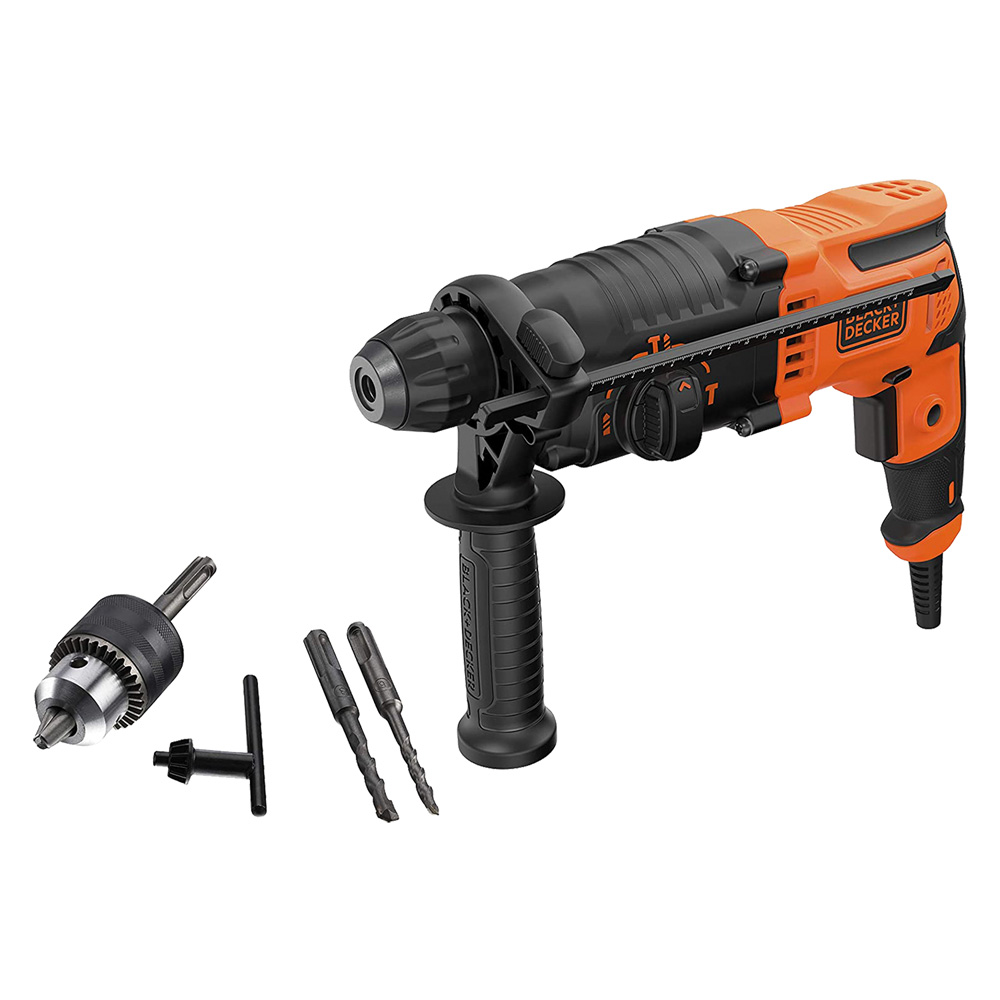 MARTELLO TASSELLATORE/SCALPELLATORE ‘BEHS01-QS’ 650W- BLACK+DECKER – Agrotek